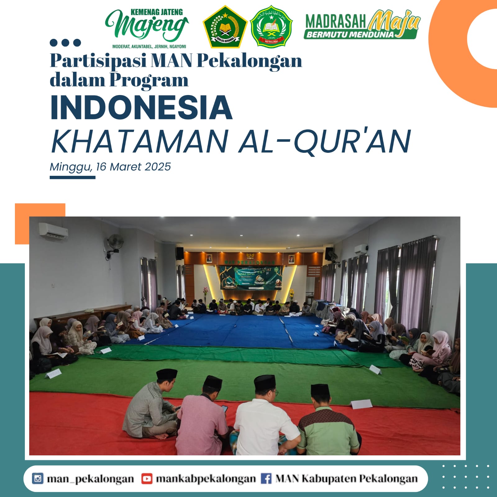 Beranda | MAN Kab. Pekalongan